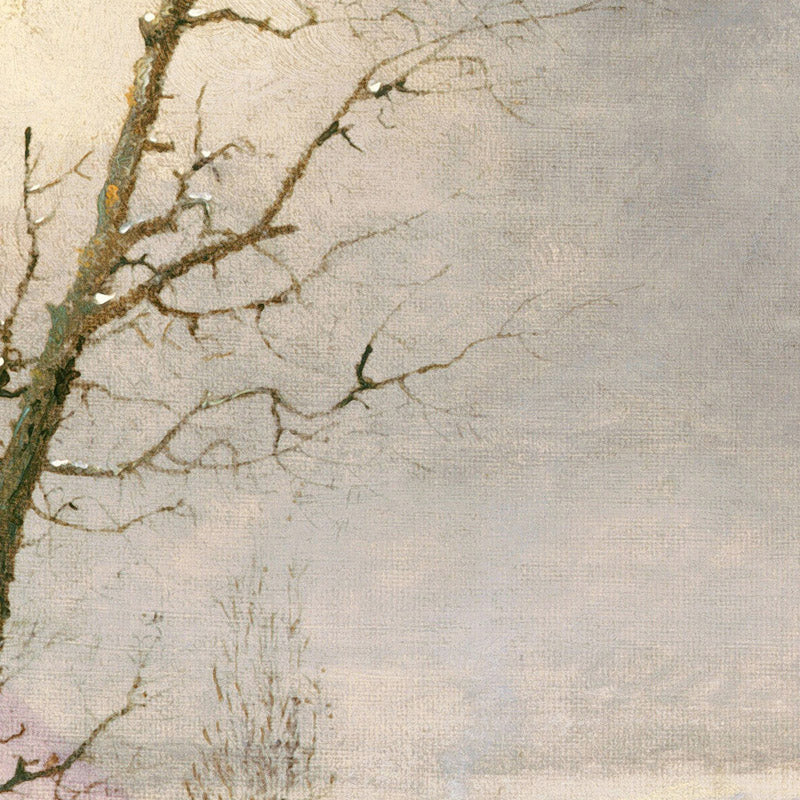 George Henry Durrie - Winter in the Country – monalisaprints