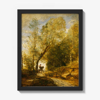 Jean-Baptiste-Camille Corot - The Forest of Coubron – monalisaprints