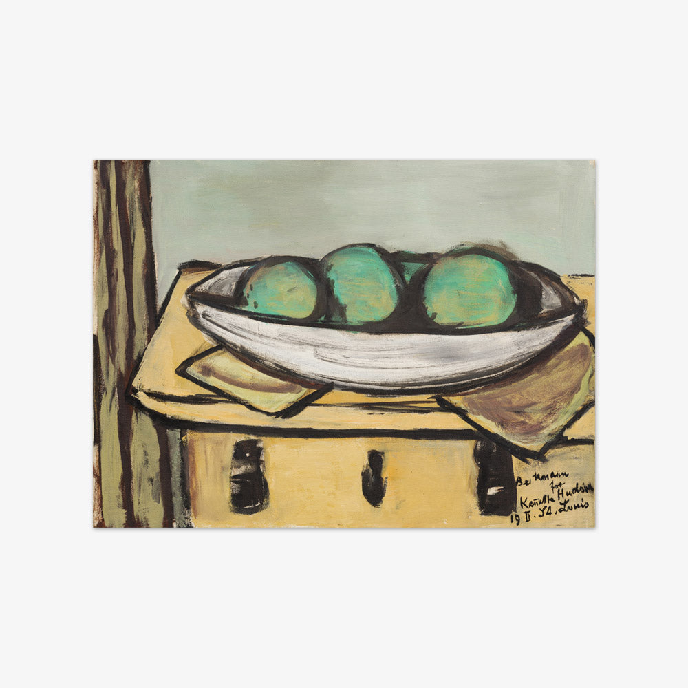 Max Beckmann - Still Life with Large Green Fruit – monalisaprints