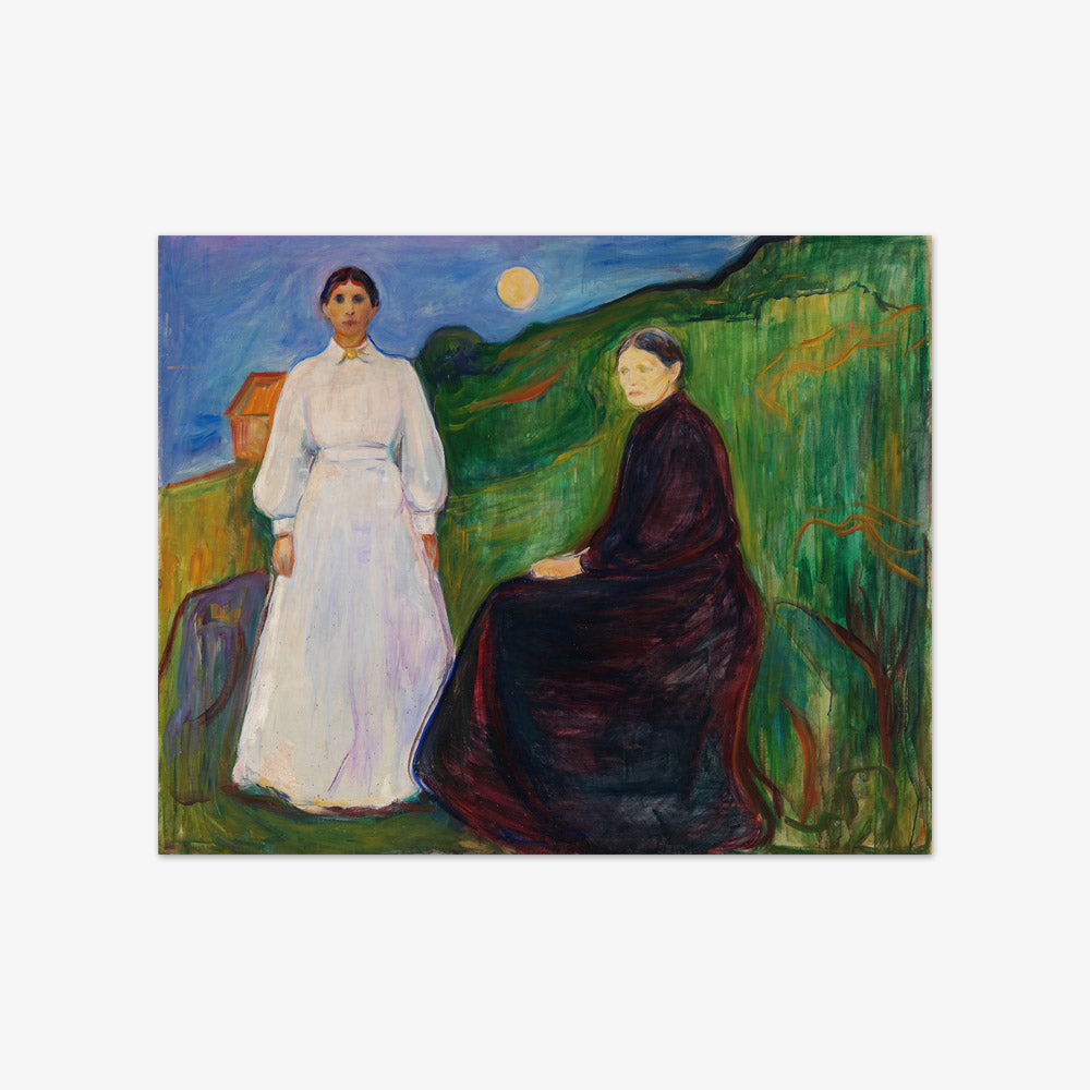 Edvard Munch - Mother and Daughter – monalisaprints