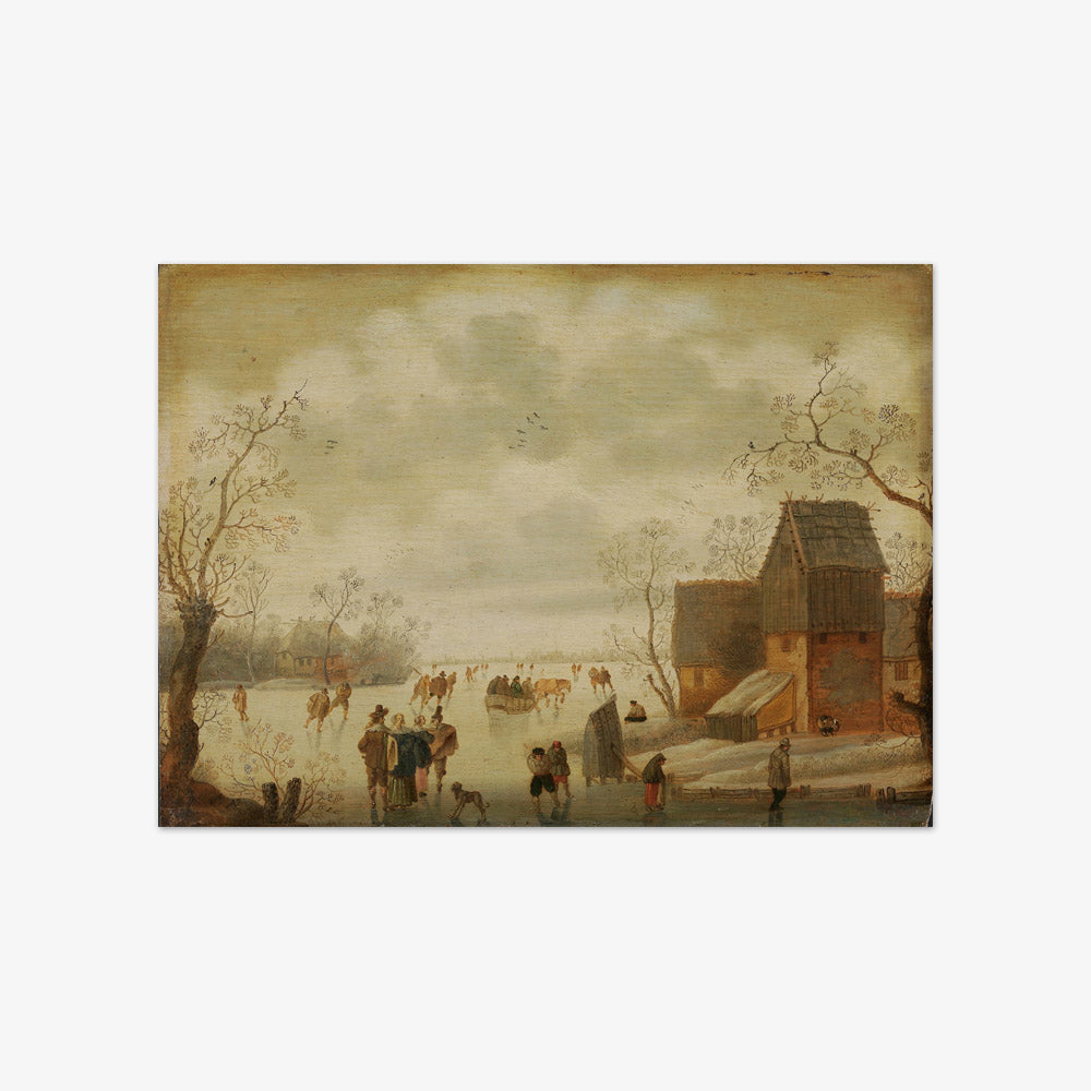 Antoni van Stralen - Winter landscape – monalisaprints