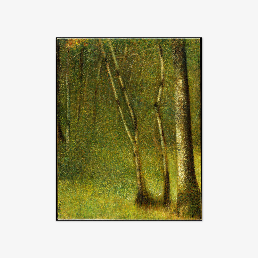 Georges Seurat - The Forest at Pontaubert – monalisaprints