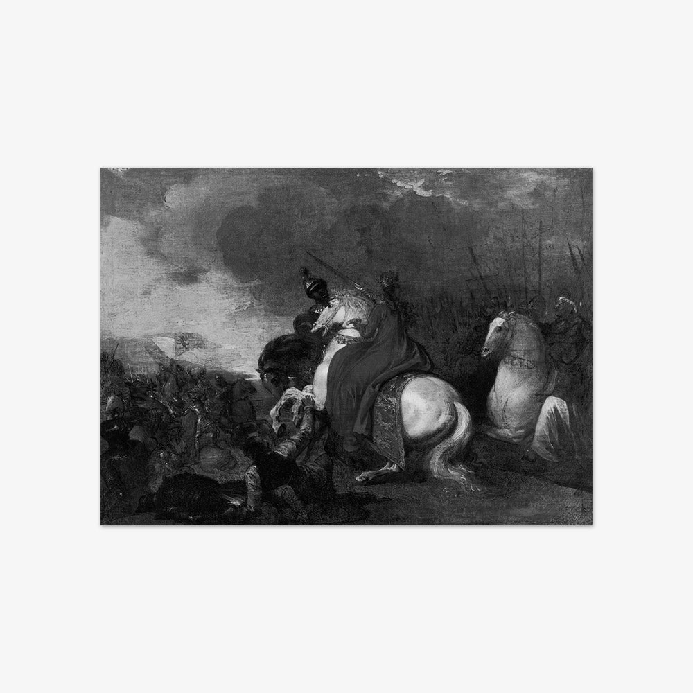 Benjamin West - Queen Philippa at the Battle of Neville's Cross ...