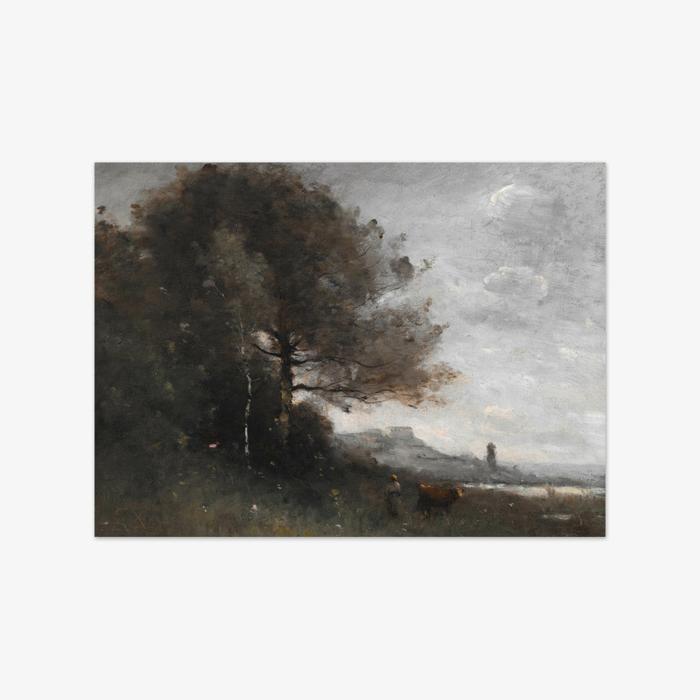 Jean-Baptiste-Camille Corot - Memory of Italy – monalisaprints