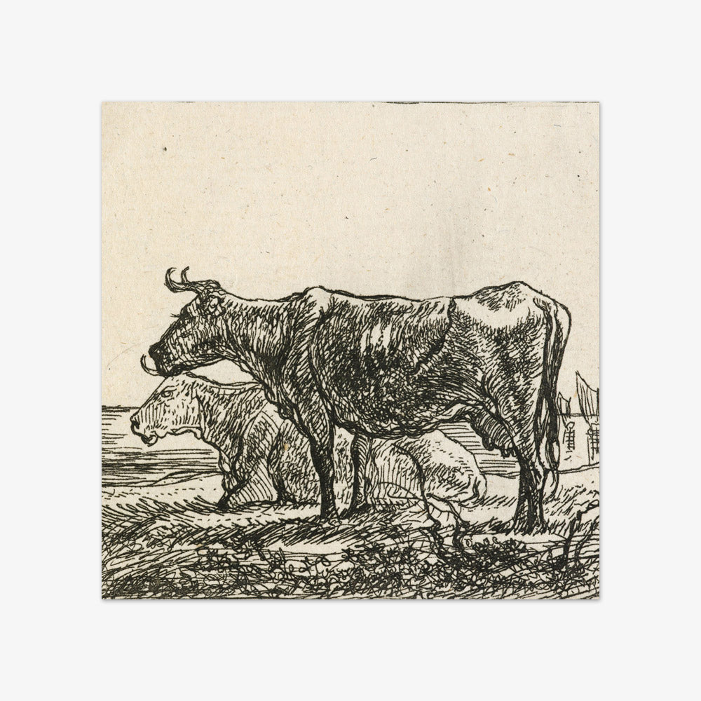 Aelbert Cuyp - Cows – monalisaprints